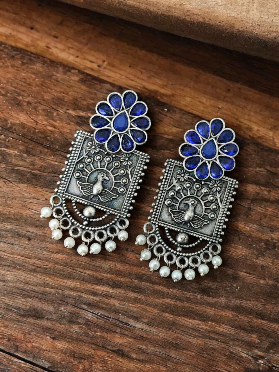 Oxidised Earrings – Navari Fashion